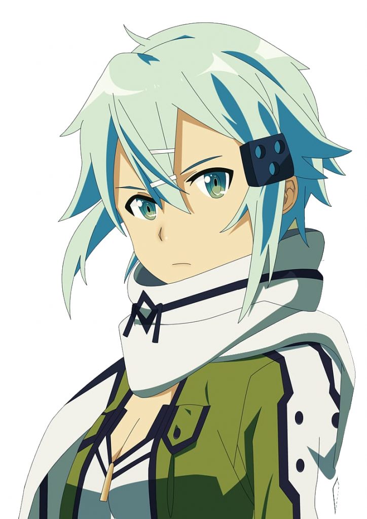 Anime Embroider Sinon Stares - A.G.E Store | anime videogame patterns