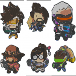 Overwatch McCree Chibi - A.G.E Store | anime and videogame embroidery