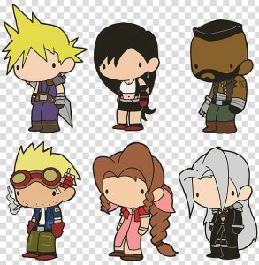 Embroidery Final Fantasy Chibi Set - A.G.E Store anime game patterns