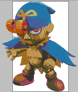 Embroidery Geno Super Mario RPG - A.G.E Store | anime game patterns