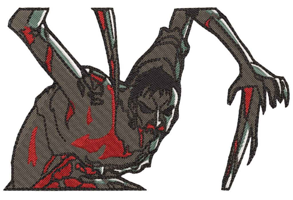 Embroidery Dead Space Necromorph - A.G.E Store | embroidery patterns