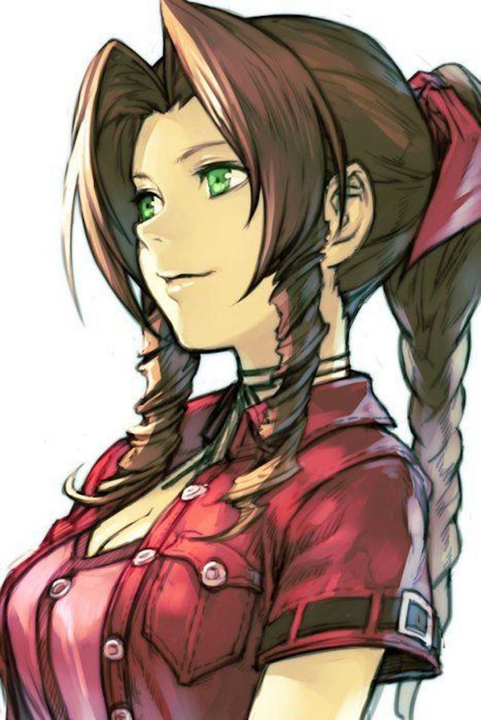 Embroidery Final Fantasy Aerith Profile - A.G.E Store |embroidery patterns