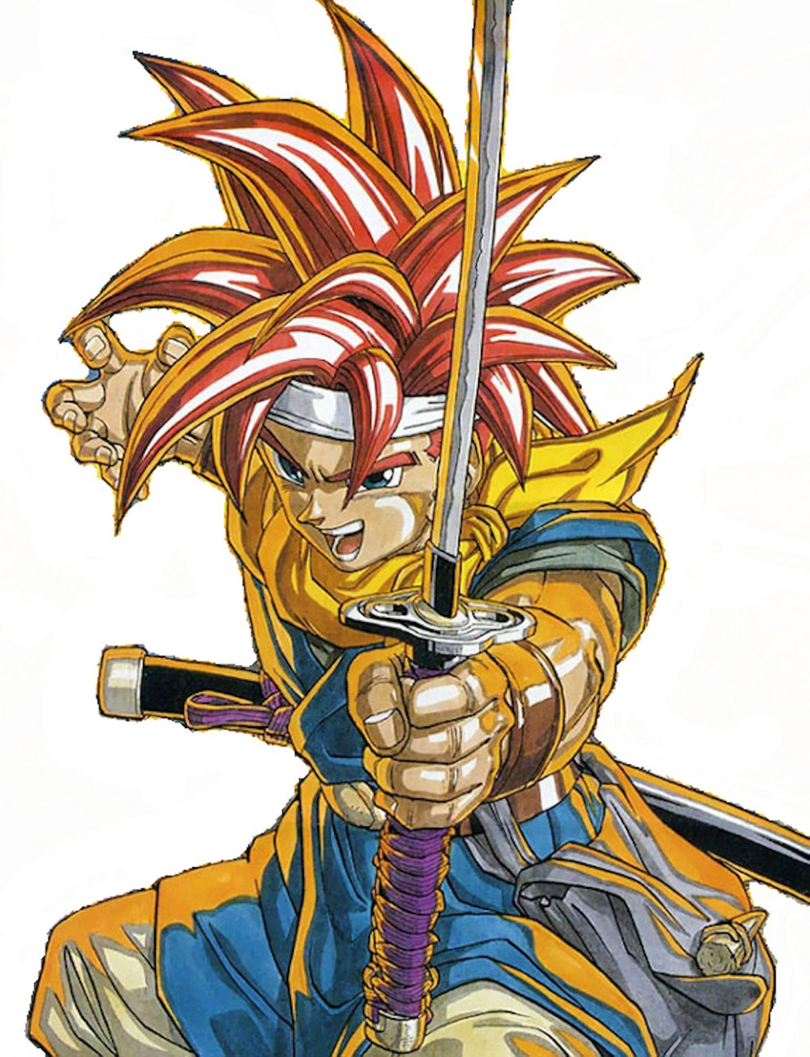 Embroidery Chrono Trigger Crono - A.G.E Store game embroidery patterns