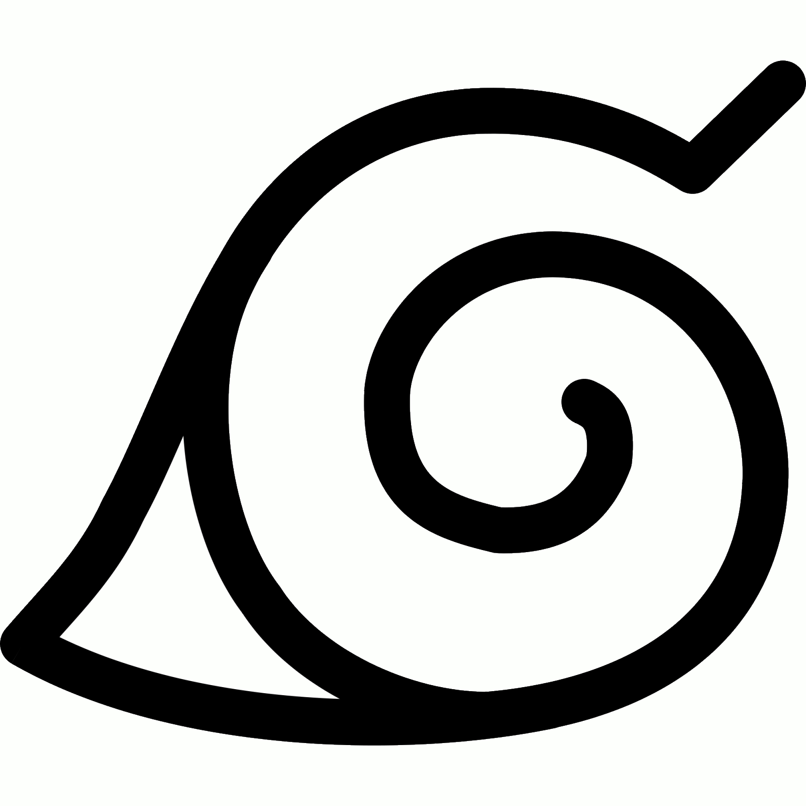 Anime Embroidery Naruto Hidden Leaf Logo A G E Store anime Patterns