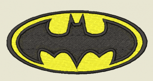 Embroidery Pattern Batman Logo - A.G.E Store embroidery patterns