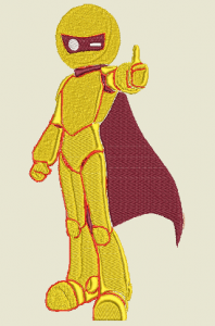 Embroidery Pattern Gilded Guy - A.G.E Store game embroidery patterns