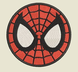 Embroidery Pattern Spiderman Round Logo - A.G.E Store |anime patterns