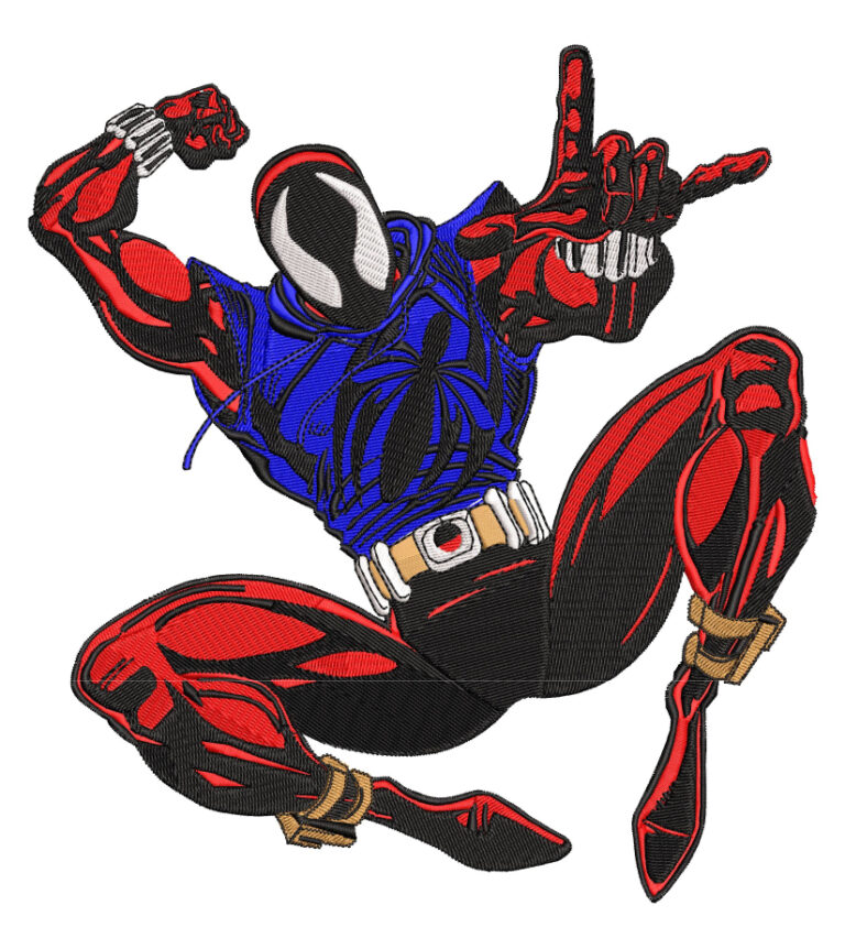 Embroidery Pattern Spiderman Ben Reilly - A.G.E Store patterns