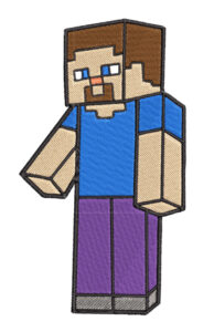 Embroidery Pattern Minecraft Steve - A.G.E Store |anime patterns
