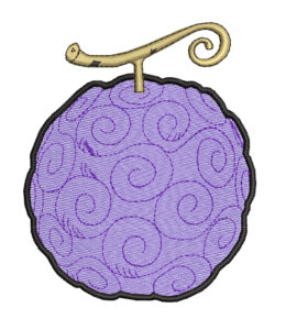 Embroidery Pattern Gomu Devil Fruit - A.G.E Store |anime patterns