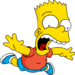 Embroidery Pattern Bart Scream - A.G.E Store | anime patterns