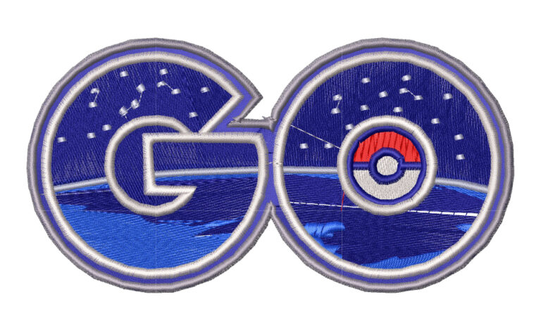 Embroidery Pattern Pokemon GO Logo - A.G.E Store | patterns
