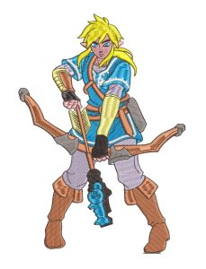 Embroidery Pattern Zelda Link Bow - A.G.E Store anime patterns