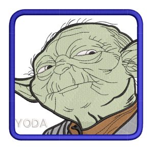 Embroidery Pattern Star Wars Yoda Patch - A.G.E Store | patterns