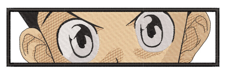 Anime Embroidery Pattern Gon Eyes Framed - A.G.E Store | anime