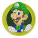Embroidery Pattern Luigi Bros Round - A.G.E Store |anime designs
