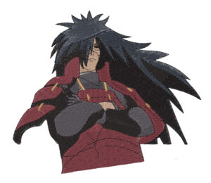 Anime Embroidery Pattern Naruto Madara Posed - A.G.E Store