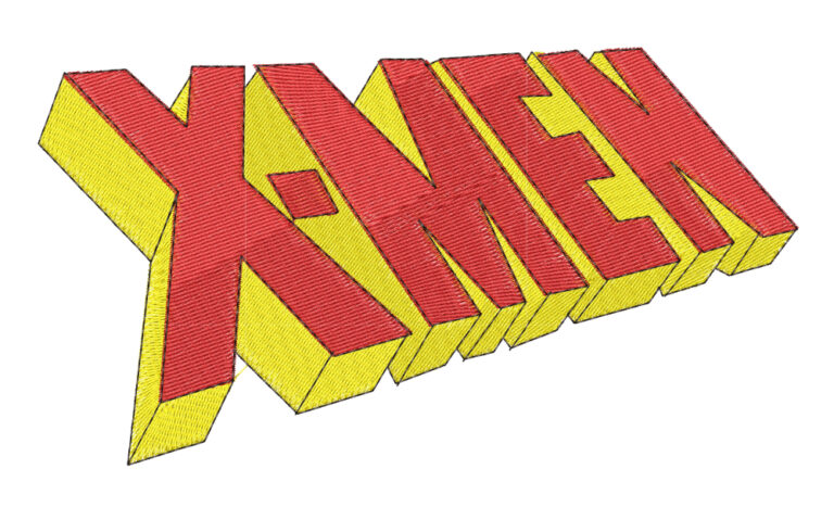 Embroidery Pattern Xmen Logo - A.G.E Store | anime designs