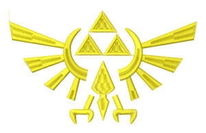Embroidery Pattern Zelda Hyrule Logo - A.G.E Store |anime design