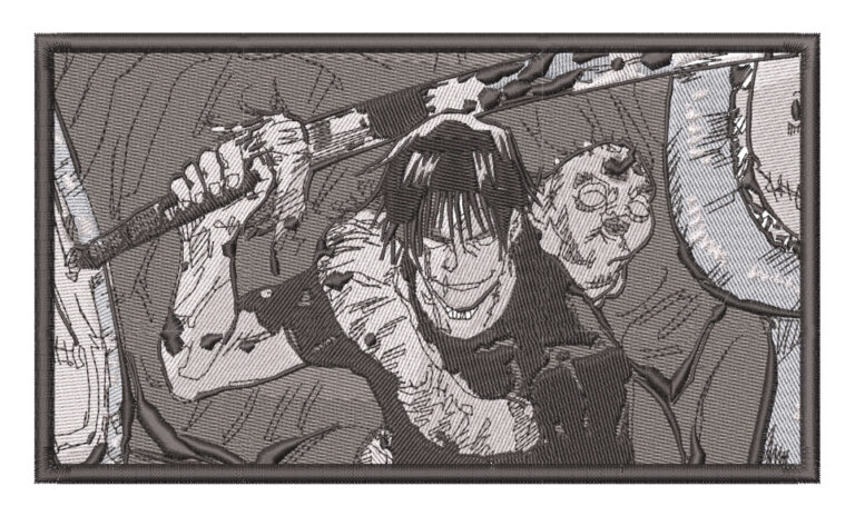 Anime Embroidery Pattern Jujutsu Kaisen Toji - A.G.E Store design