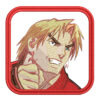 Embroidery Pattern Street Fighter Ken Patch - A.G.E Store | design