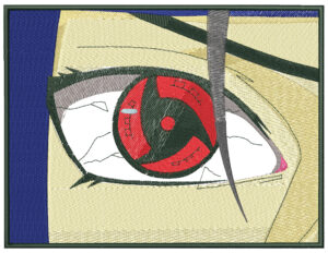 Anime Embroidery Pattern Itachi Mangekyo Sharingham - A.G.E Store | designs