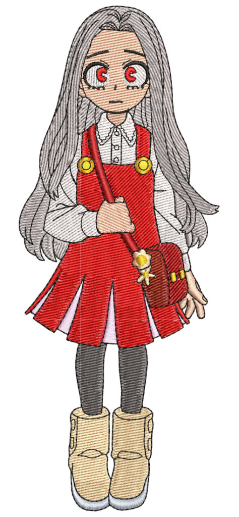 Anime Embroidery Pattern MHA Eri Stands - A.G.E Store | designs