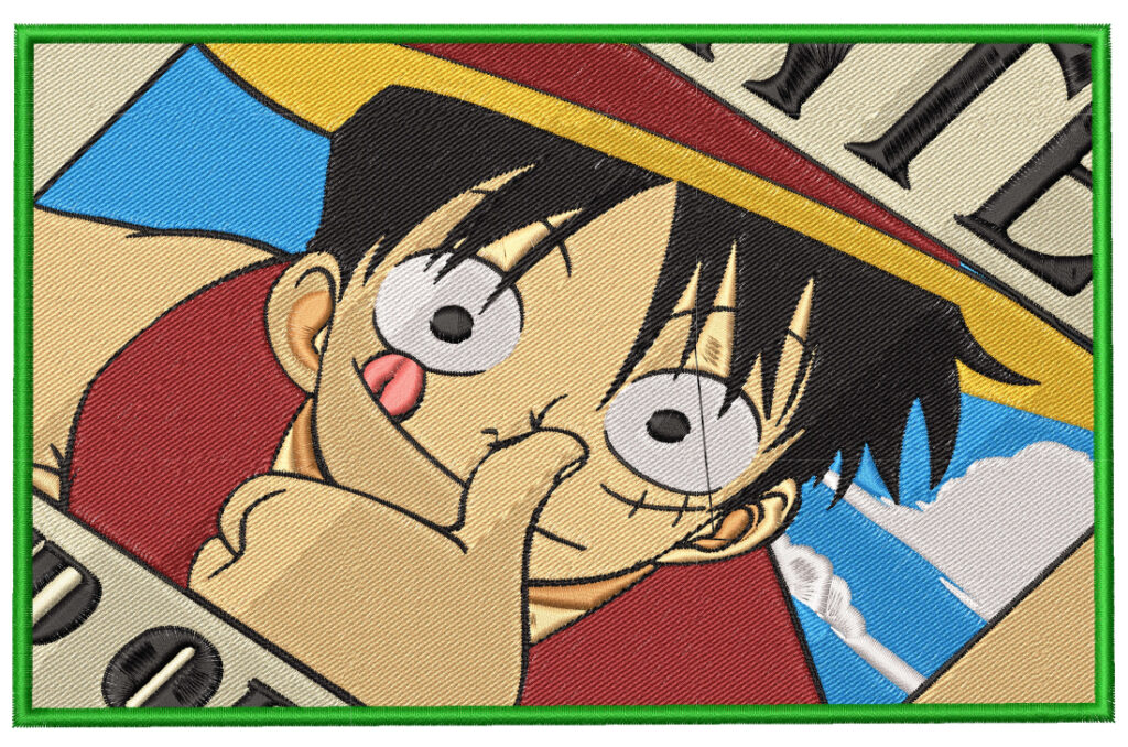 Anime Embroidery Pattern Luffy Angle Box - A.G.E Store | designs