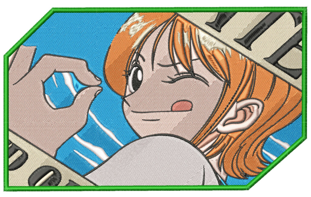 Anime Embroidery Pattern Nami Angle Box - A.G.E Store | designs