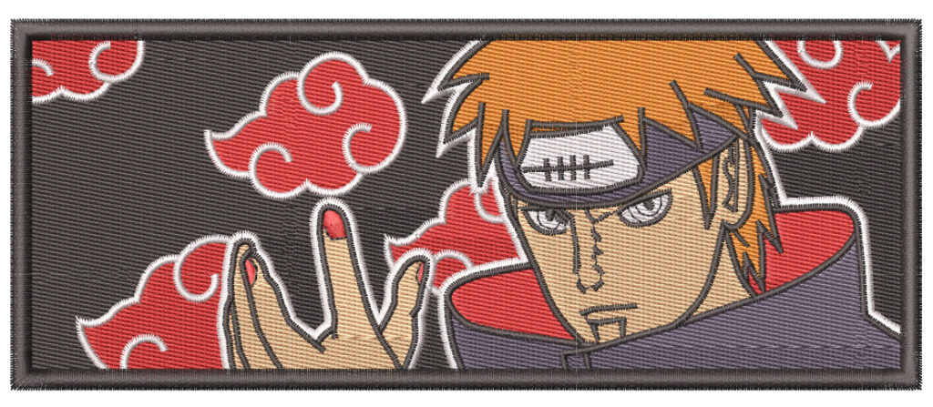 Anime Embroidery Pattern Yahiko Akatsuki - A.G.E Store | designs