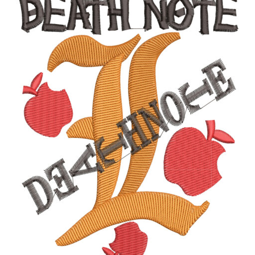 Death Note Archives - A.G.E Store anime and videogame embroidery patterns