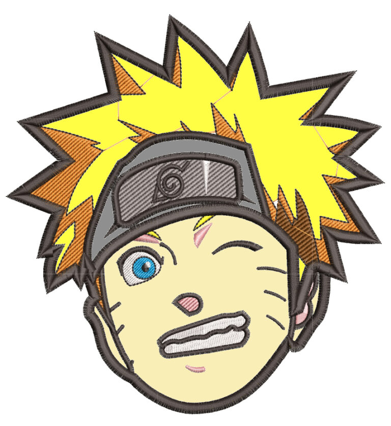 Anime Embroidery Pattern Naruto Squint Applique - A.G.E Store | designs