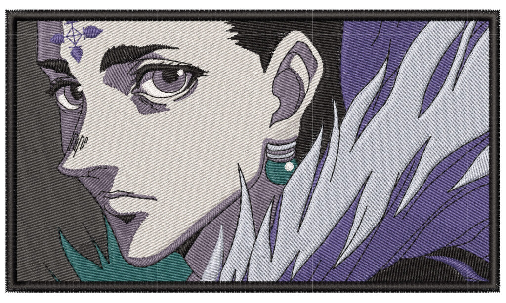 Anime Embroidery Pattern HxH Chrollo Stares - A.G.E Store | designs