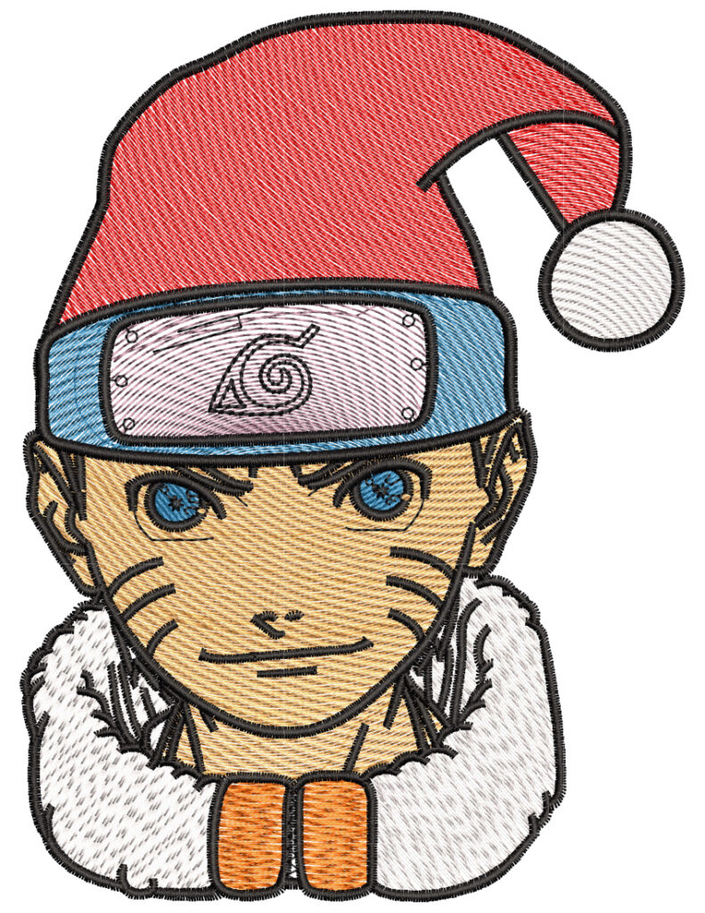 Anime Embroidery Pattern Naruto Christmas - A.G.E Store | designs
