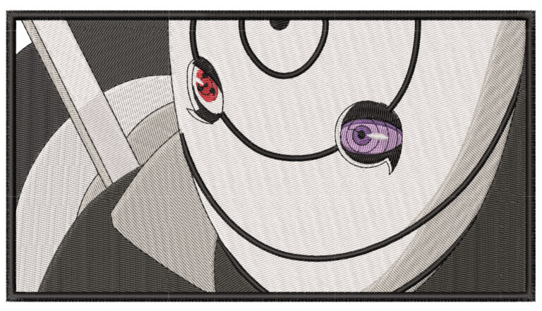 Anime Embroidery Pattern Obito Rinnegan Mask - A.G.E Store | designs