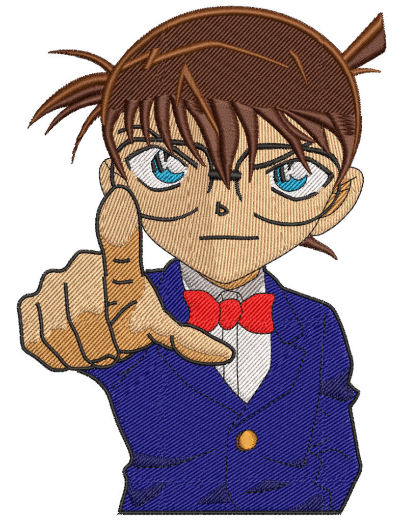 Anime Embroidery Pattern Detective Conan Points - A.G.E Store | designs
