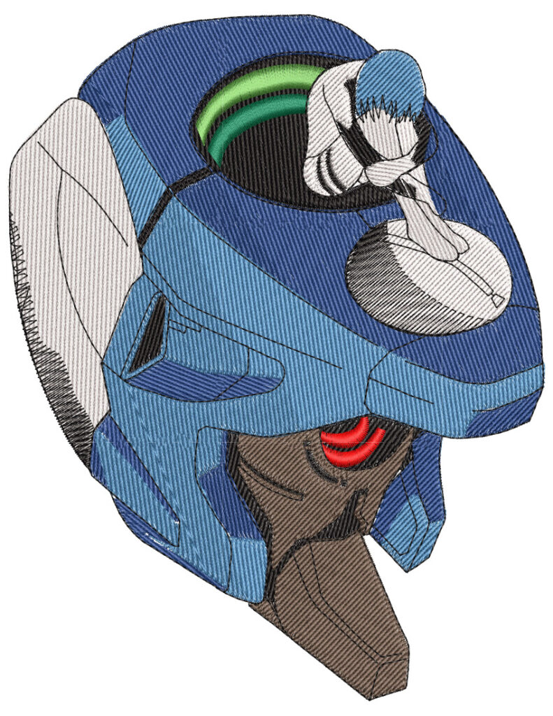 Anime Embroidery Pattern Evangelion Eva Helmet - A.G.E Store | designs