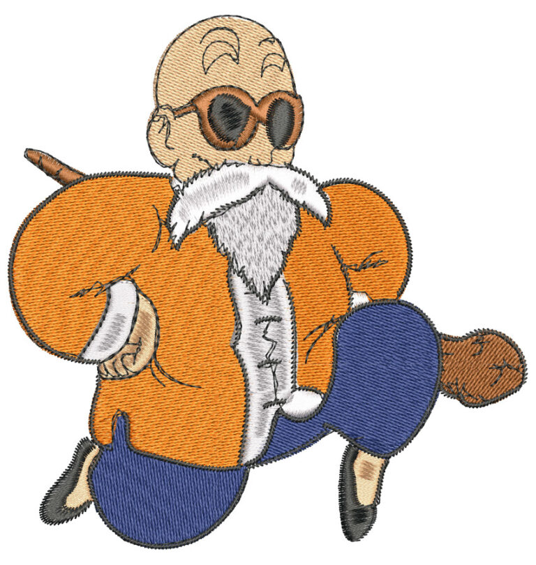 Anime Embroidery Pattern Roshi Skip - A.G.E Store | designs