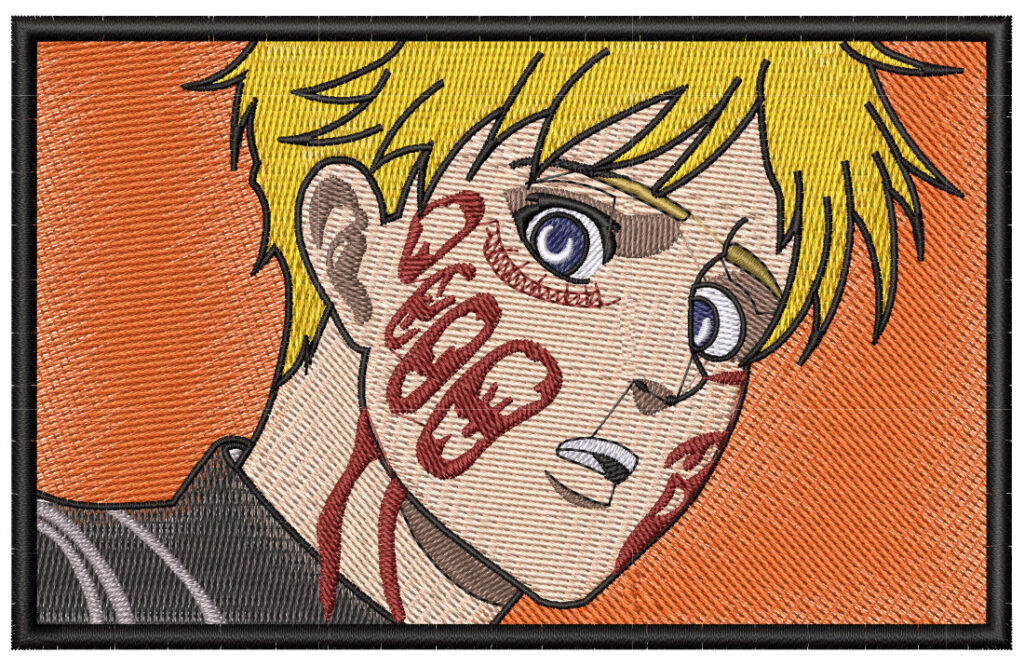 Anime Embroidery Pattern AOT Armin Bleeds - A.G.E Store | designs