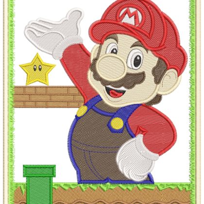 mario Archives - A.G.E Store anime and videogame embroidery patterns