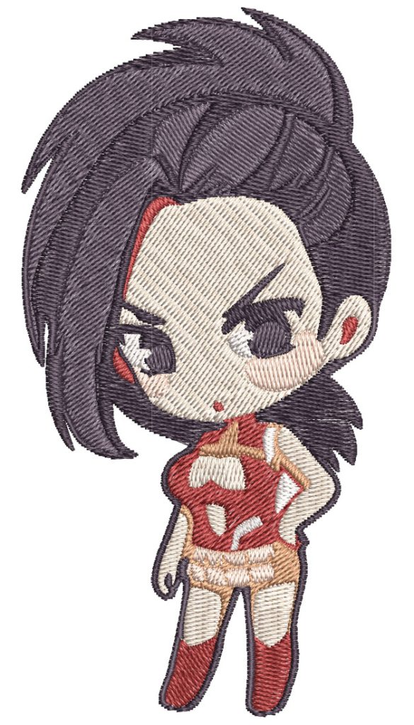 Anime Embroidery MHA Momo Chibi - A.G.E Store | machine designs