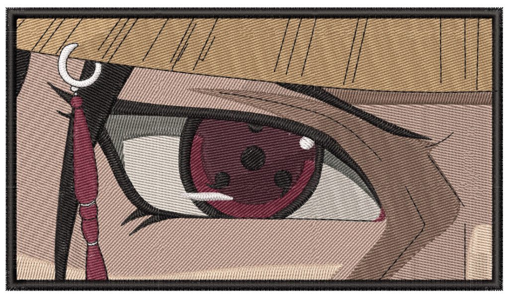 Anime Embroidery Pattern Itachi Single Eye - A.G.E Store | machine designs