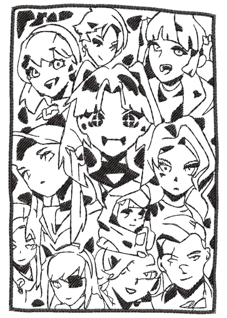 Embroidery Pattern Fortnite Group Block - A.G.E Store | machine designs