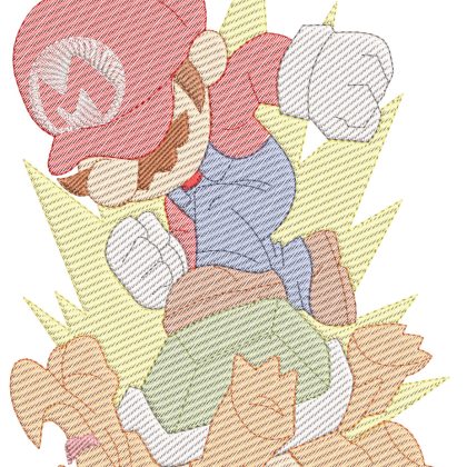 mario Archives - A.G.E Store anime and videogame embroidery patterns