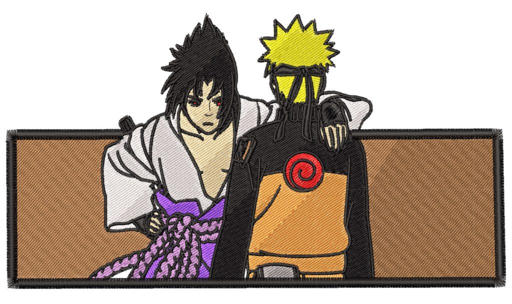Anime Embroidery Pattern Sasuke Naruto Friends - A.G.E Store | designs