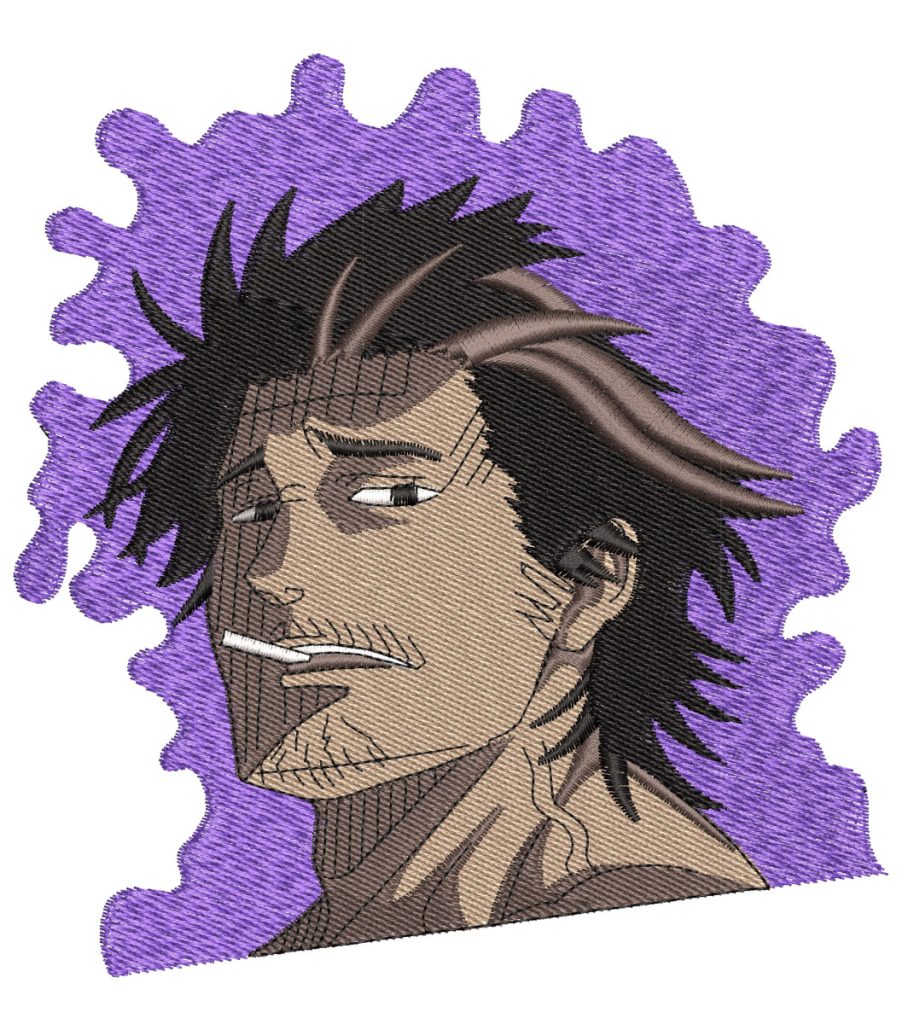 Captain Yami Head Anime Embroidery Pattern - A.G.E Store | designs