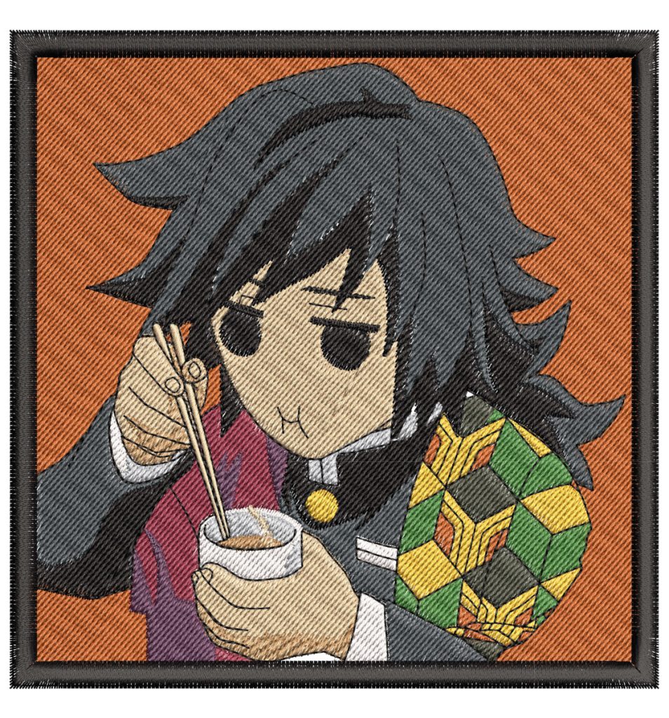 Giyu Eats Anime Embroidery Pattern - A.G.E Store | designs
